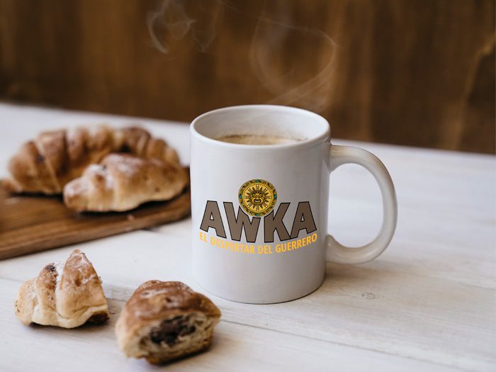Taza Logo – Awka el despertar del guerrero